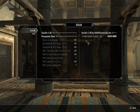 Installing Sexlab Technical Support Sexlab Framework Loverslab