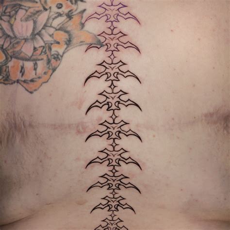 Cybersigilism Tattoo On Spine Best Tattoo Shop In Los Angeles Art
