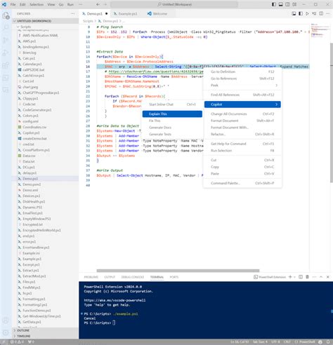 How To Use Github Copilot For Powershell Scripting