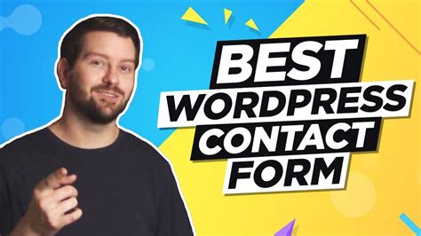 Best Wordpress Contact Form Plugin Youtube