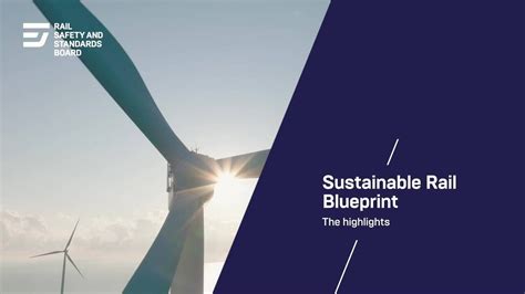 Sustainable Rail Blueprint The Highlights Youtube