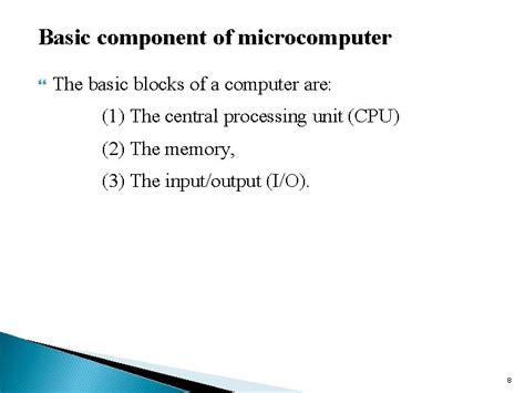 chapter 1 introduction to microprocessors 1 outline course