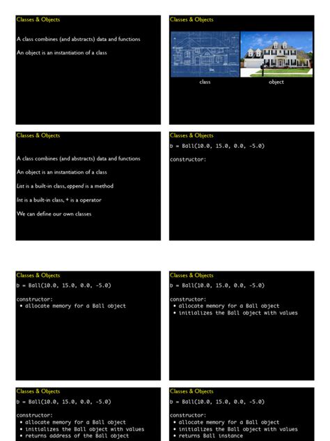 21 Objects 3 4pp Pdf Class Computer Programming Constructor
