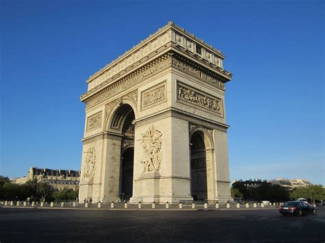 Arc De Triomphe Parijs Frankrijk · Gratis Foto Op Pixabay