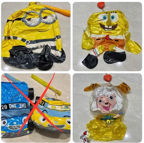Inflatable Lanterns Minion Spongebob Squarepants Tayo The Little