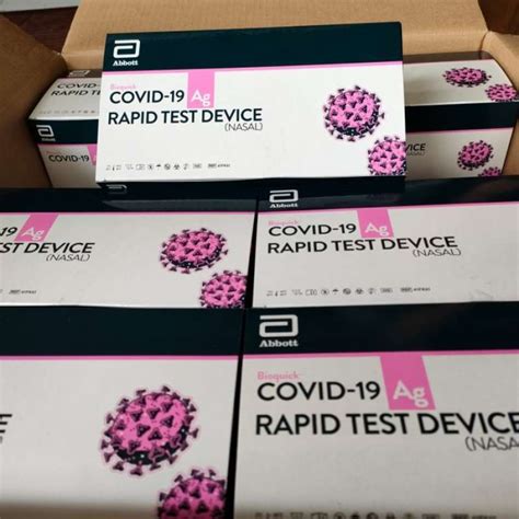 Promo Alat Test Antigen Metode Nasal Abbott Bioquick 1 Box Isi 25 Pcs