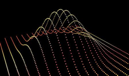 Vector Of Data Slice In The Volume Of Id Royalty Free