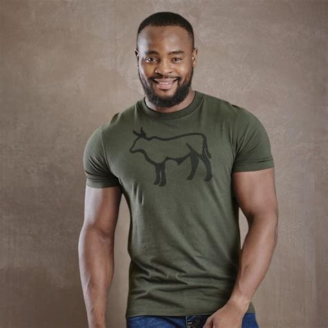 Soft Brush Outlie Nguni Crew Tee Fatigue Kingsley Heath