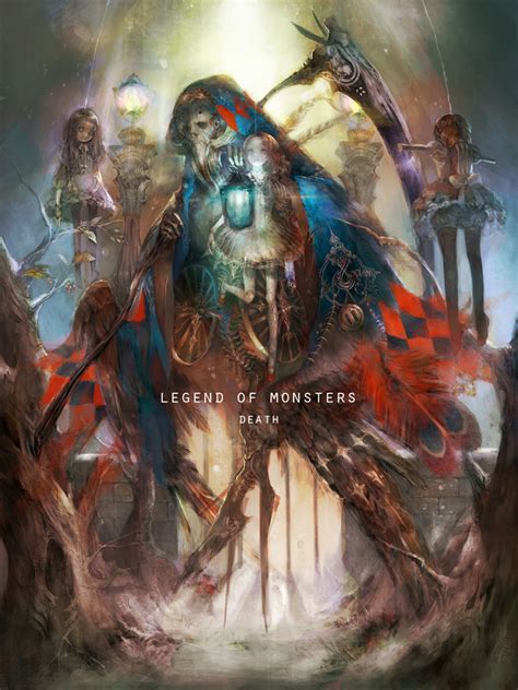 Death And Grim Reaper Original Drawn By Keraggg33 Danbooru