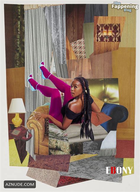 Janelle Monae Sexy Topless Ebony Magazine Photos Aznude