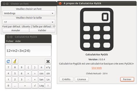 Pygobject Calculatrice Pygtk Nexus Coding