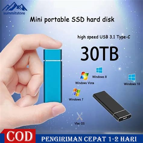 Jual Hardisk Eksternal Ssd Tb Ssd External Heas Hardisk Hard Disk Eksternal Mini Portable Ssd