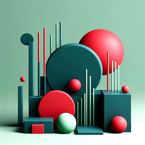 Captivating 3d Shape Designs For Modern Art Enthusiasts Premium Ai