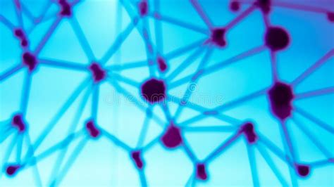 Blur Background Of Sphere Network Connection Stock Image Image Of Design Blur