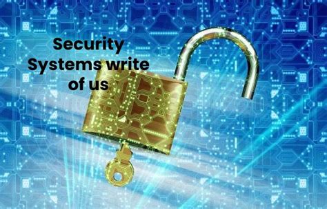 Security Systems Write For Us Guest Post And Submit Post Ctr