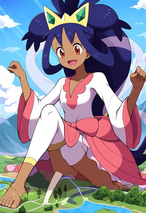 Giantess Iris Pokemon By Sbr10 On Deviantart