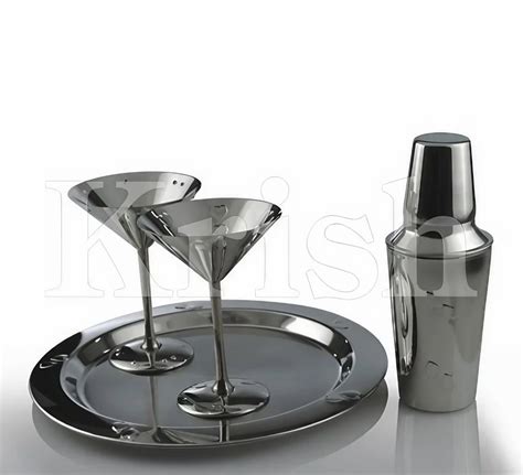 Silver Material Stainless Steel Mini Bar Set At ₹ 600piece In Mumbai Id 13112821455