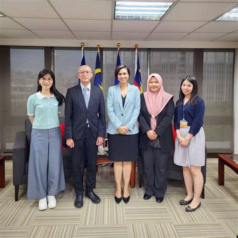 Courtesy Call By Prof Jacob St Pang Chairman Of The International