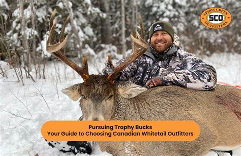 Top Canadian Whitetail Outfitters Trophy Buck Hunts
