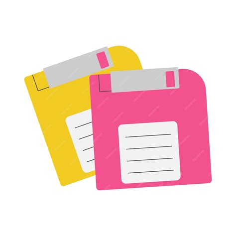 Premium Vector Vector Illustration Of Retro Floppy Disk Storage Floppy Disk Clipart