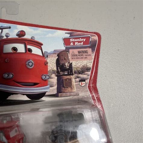 Disney Pixar Cars 2 Pack Stanley And Red Mattel Unopened 4756845545