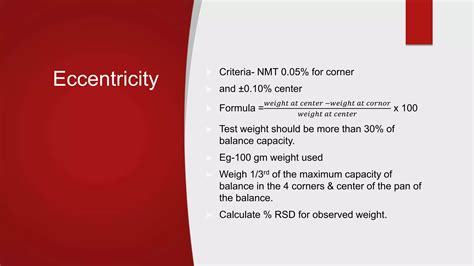 Balance Calibration Pptx