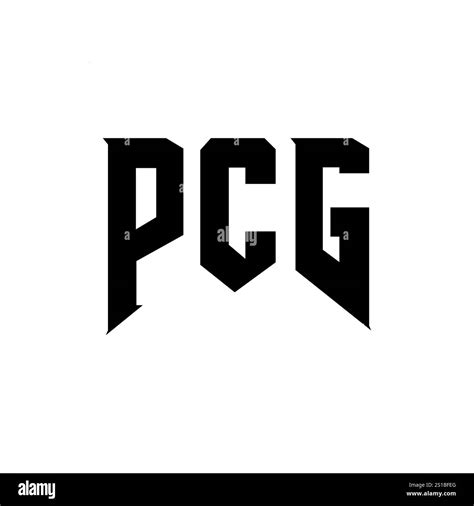 Pcg Logo Design Stock Vector Images Alamy