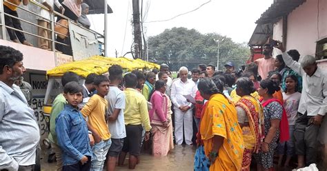 Overflowing Bhadre Flooding In Bhadravati