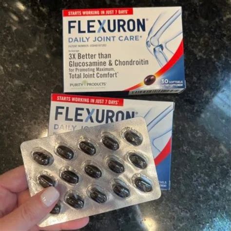 Flexuron Joint Formula 30 Softgel Dietary Supplements At Rs 790bottle