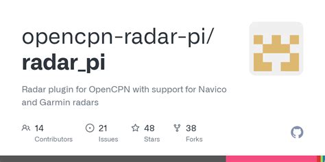 Github Opencpn Radar Pi Radar Pi Radar Plugin For Opencpn With Support For Navico And Garmin