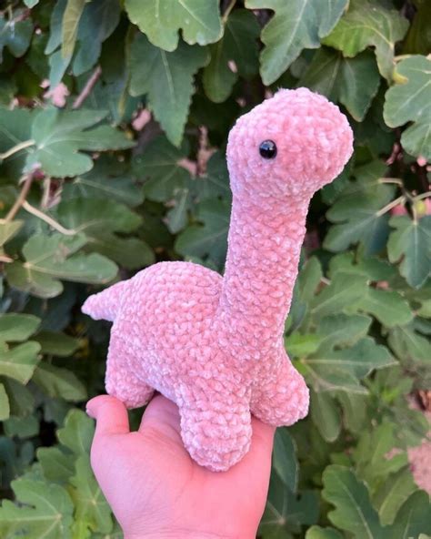 Amigurumi Brontosaurus Dinosaur Crochet Pattern Amigurumi Love Knitting