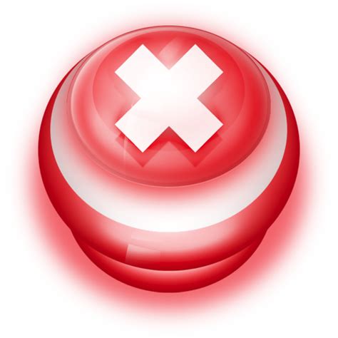 Cancel Button PNG Transparent Images