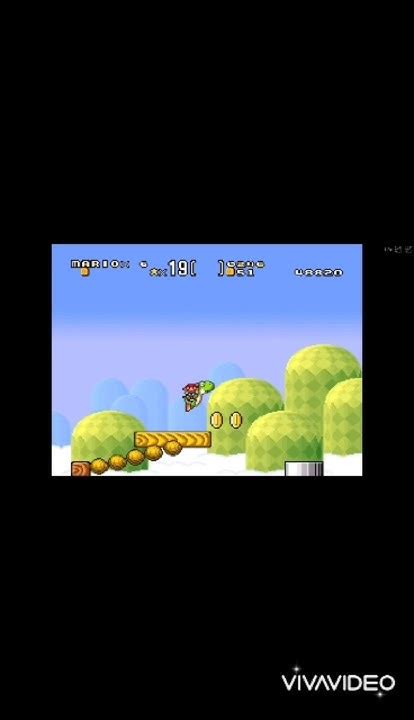 Smw Smb 3 Style Hack Mario And Yoshi Jumping On 2 Elevators To Next Land Shorts Mario Yoshi