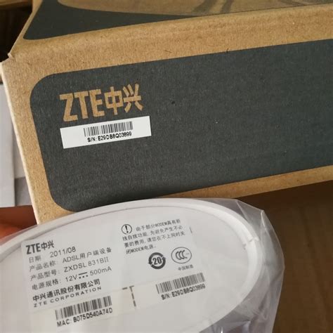 Zte Zxdsl 831 Residential Gateway Adsl Modem Sincere One Tech