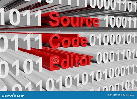 Source Code Editor Stock Illustration Illustration Of Computing 97139763