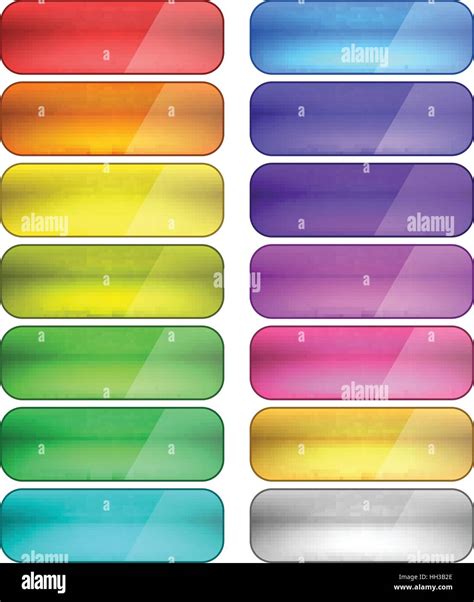 Web Buttons Set Stock Vector Image Art Alamy