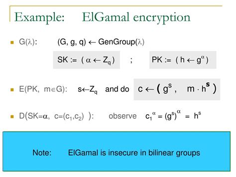 Ppt Pairing Based Cryptography Powerpoint Presentation Free Download Id3354775