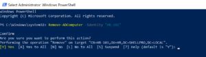 Remove AdComputer In Active Directory ShellGeek