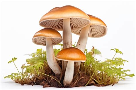 Premium Photo Fungi Gathering A Bountiful Display Of Mushrooms In The