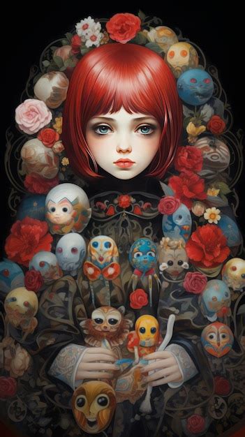 Premium Ai Image Matryoshka Russian Nesting Dolls