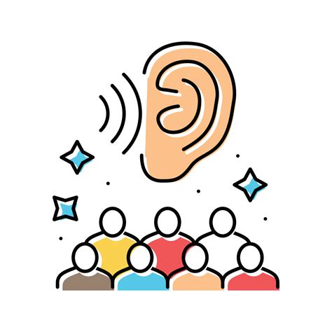 Active Listener Business Color Icon Vector Illustration 21143745 Vector Art At Vecteezy