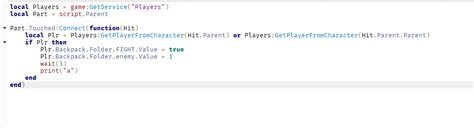 Backpack Is Not A Valid Member Of Player Players Localplayer Scripting Support Developer