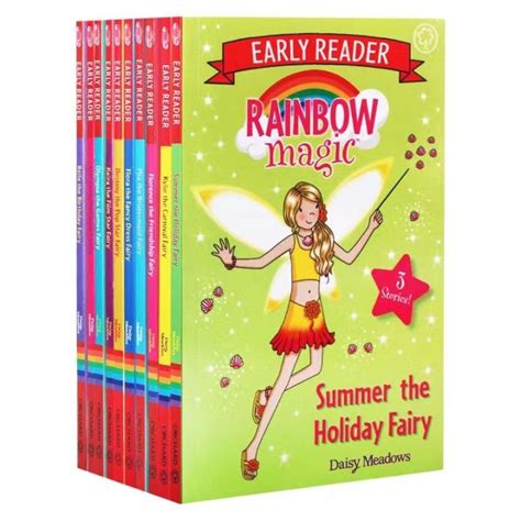Rainbow Magic Early Reader 10 Books Set By Daisy Meadows English Books