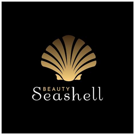 Premium Vector Beauty Seashell Oyster Scallop Shell Bivalve Cockle Mussel Clam Simple