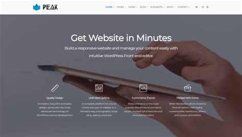 Peak WordPress Theme Royal Multi Purpose Template Visualmodo Wordpress Theme Wordpress