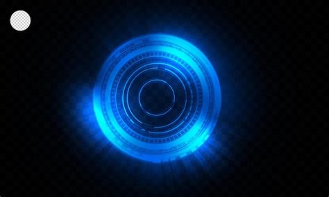 기술 배경 및 선 다이어그램 파란색 기술 원 기술 네트워크 작업 프리미엄 Psd 파일