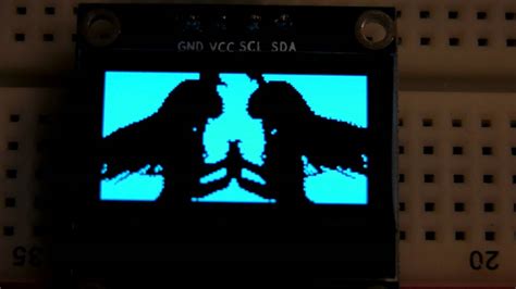 [bad apple] arduino u8glib sd youtube