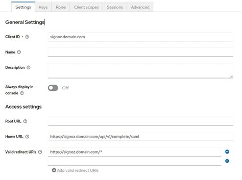 setting up sso saml 2 0 with keycloak signoz