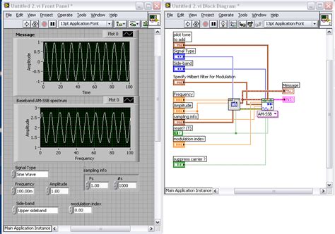 can you please give me an example vi that does simple modulation and