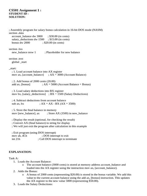 cs501 solution pdf